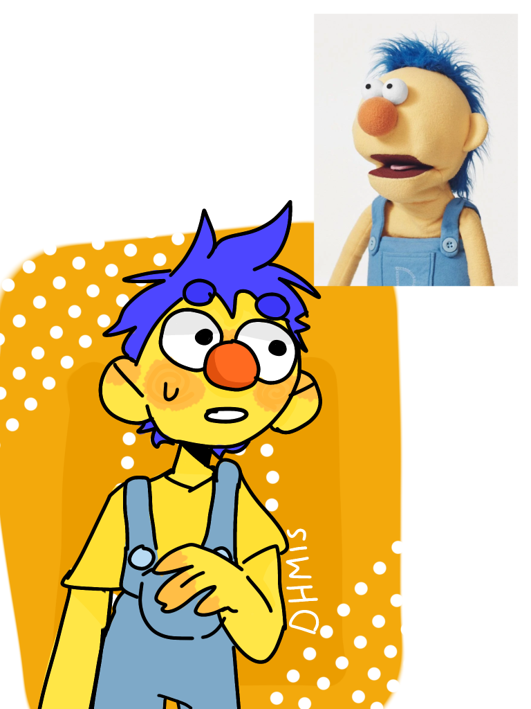 Manny or Yellow Guy from DHMIS - ibisPaint