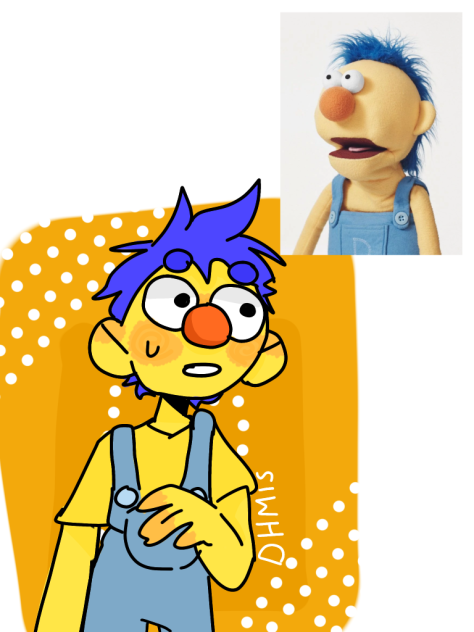 Manny or Yellow Guy from DHMIS - ibisPaint