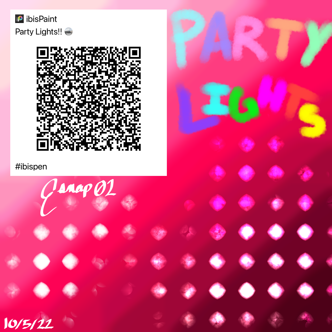 Party Lights 🪩 - ibisPaint