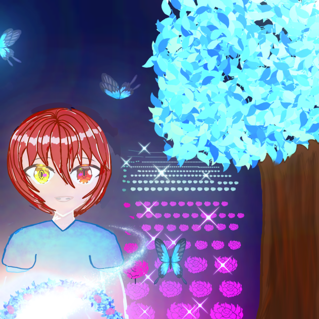 ⭕luminous garden - ibisPaint