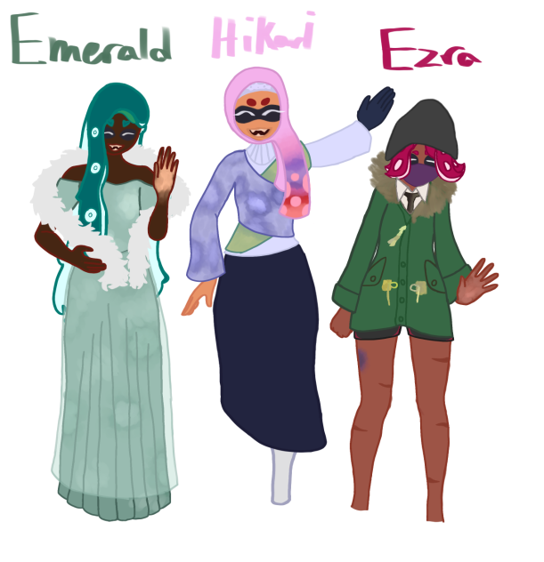 Some Splatoon Ocs!! - ibisPaint