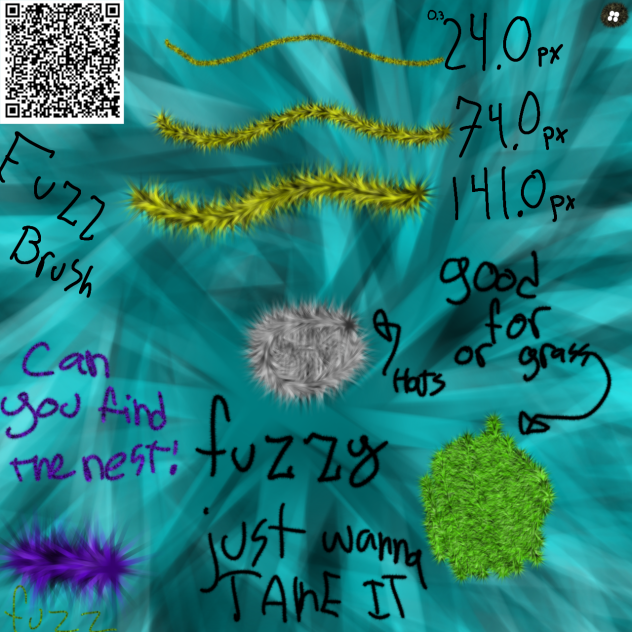 FUZZ BRUSHHHH - ibisPaint