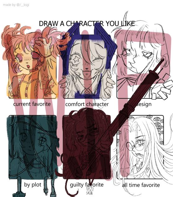 doing this draw a character trend - ibisPaint