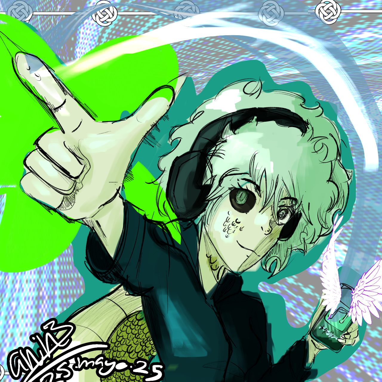 The photo for my Spotify playlist! - ibisPaint