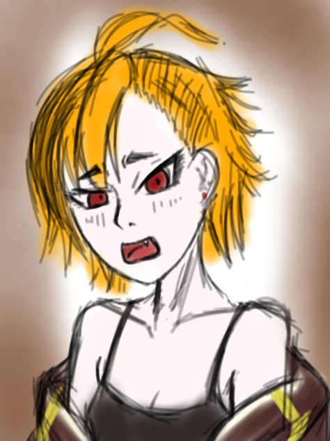 First time drawing on tablet - ibisPaint