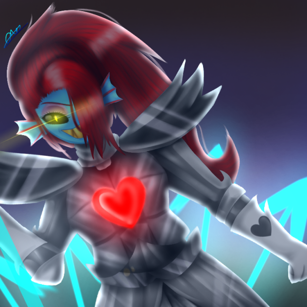 Undyne Undertale - ibisPaint
