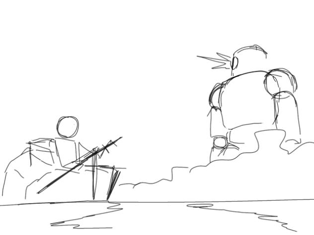 Incomplete rough draft - ibisPaint