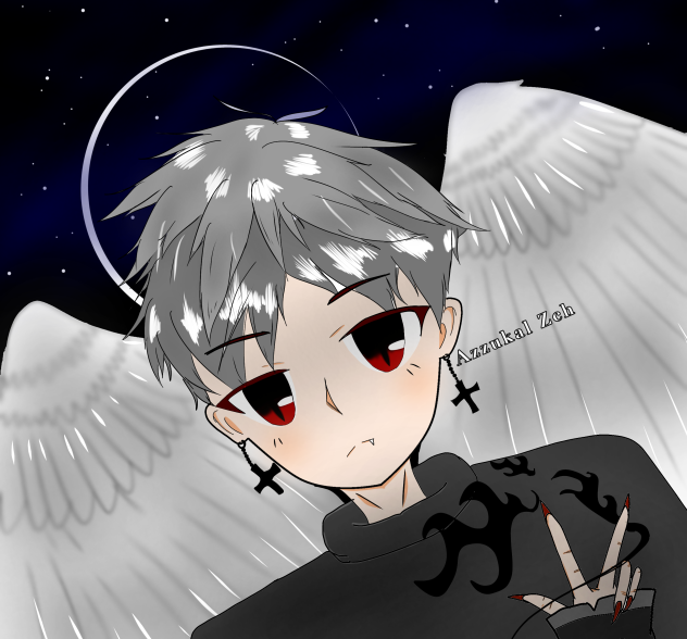 Dark Angel 🖤 - ibisPaint