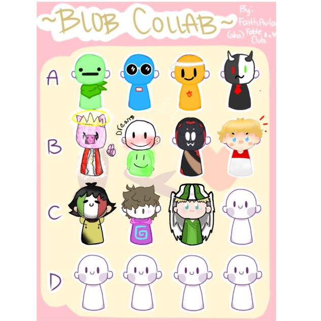DreamSMP Blob collab - ibisPaint