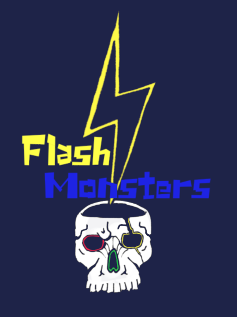 『Flash Monsters』ロゴマーク - ibisPaint