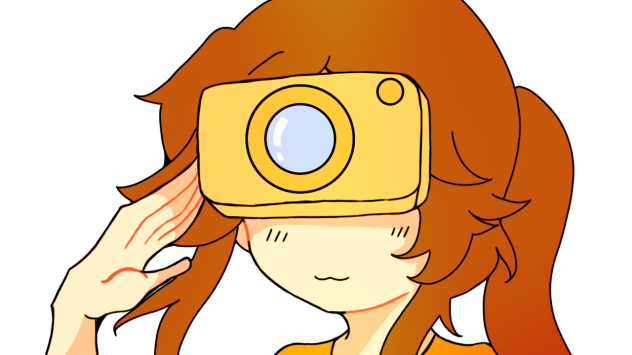 me with a camera - ibisPaint