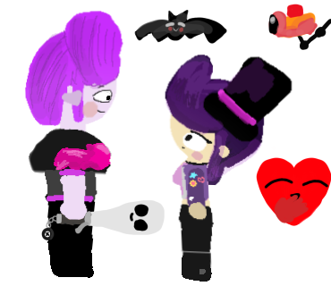 Mortis and Bibi - ibisPaint