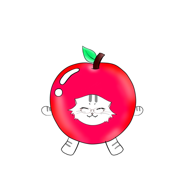 Apple Cat - ibisPaint