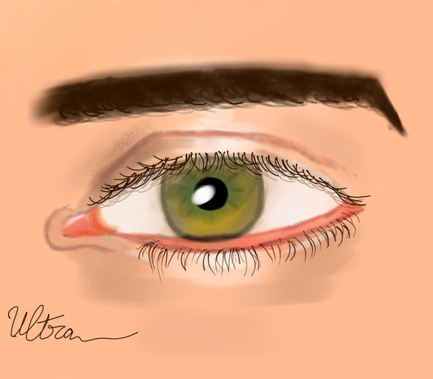 L's eye - ibisPaint