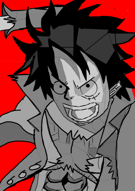 Luffy - ibisPaint