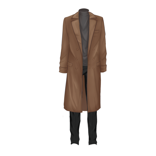 Long trench coat - ibisPaint
