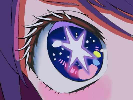 Ai Hoshino (Left eye) - ibisPaint