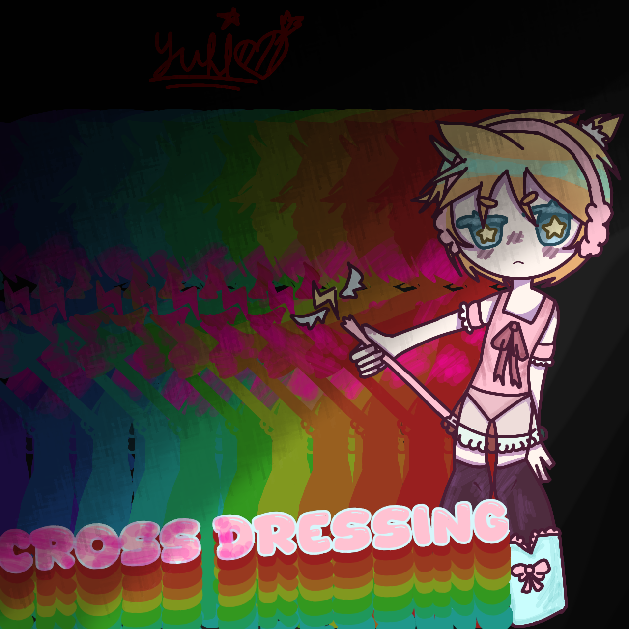 cross dressing - ibisPaint