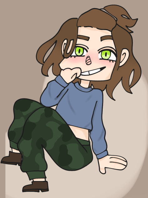 Camo pants - ibisPaint