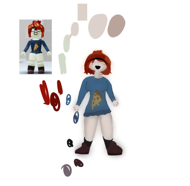 drawling 1 of my roblox oc's - ibisPaint