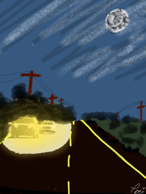 Night Drive - ibisPaint