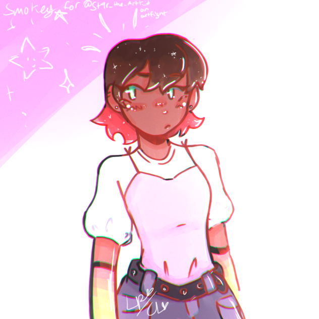 For @st4r_the_artkid on artfight - ibisPaint