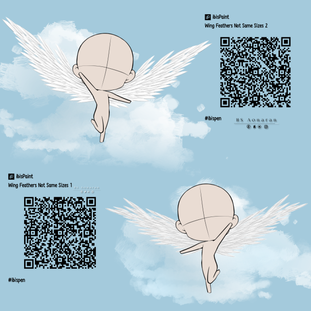 HS CUSTOM BRUSHES (WING FEATHERS 00) - ibisPaint