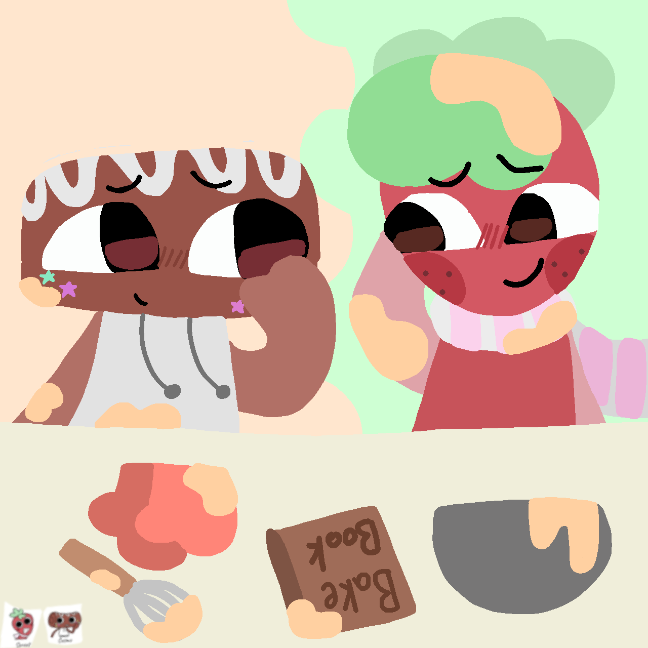 Fruitcake! 🍓🤎 - ibisPaint