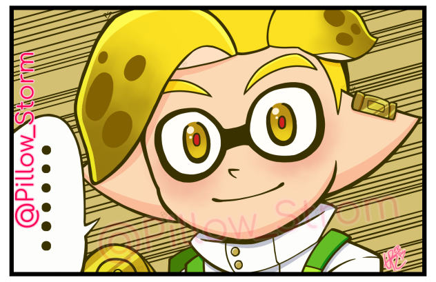 Prince smiling - Splatoon Manga - ibisPaint