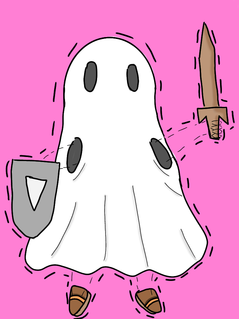 ghost attack - ibisPaint
