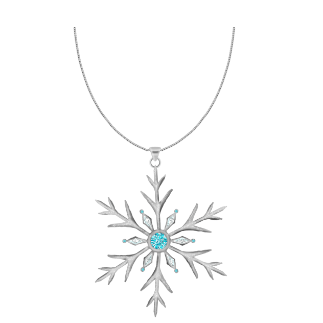 Snowflake pendant - ibisPaint