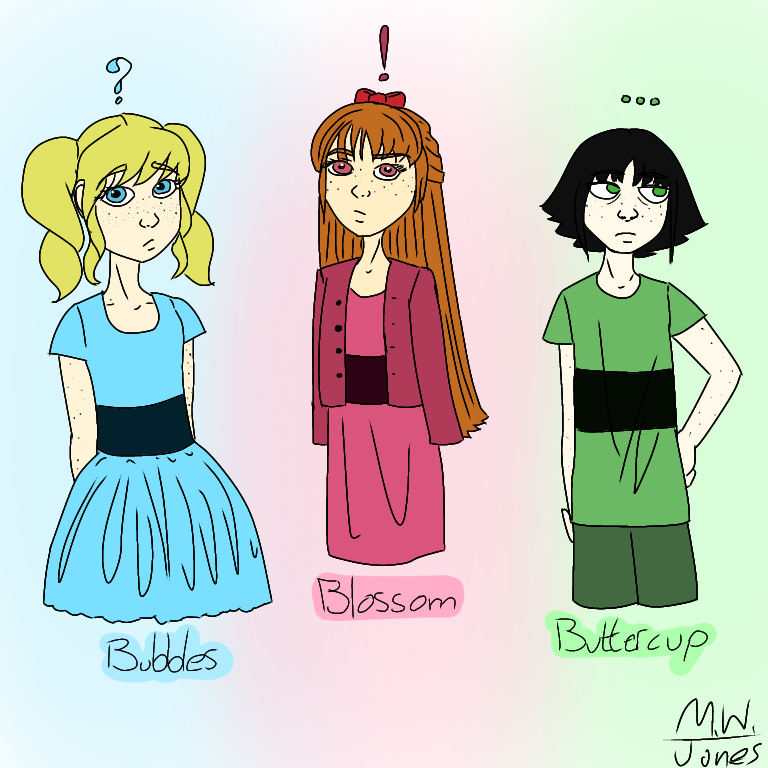 Power Puff Girls - ibisPaint