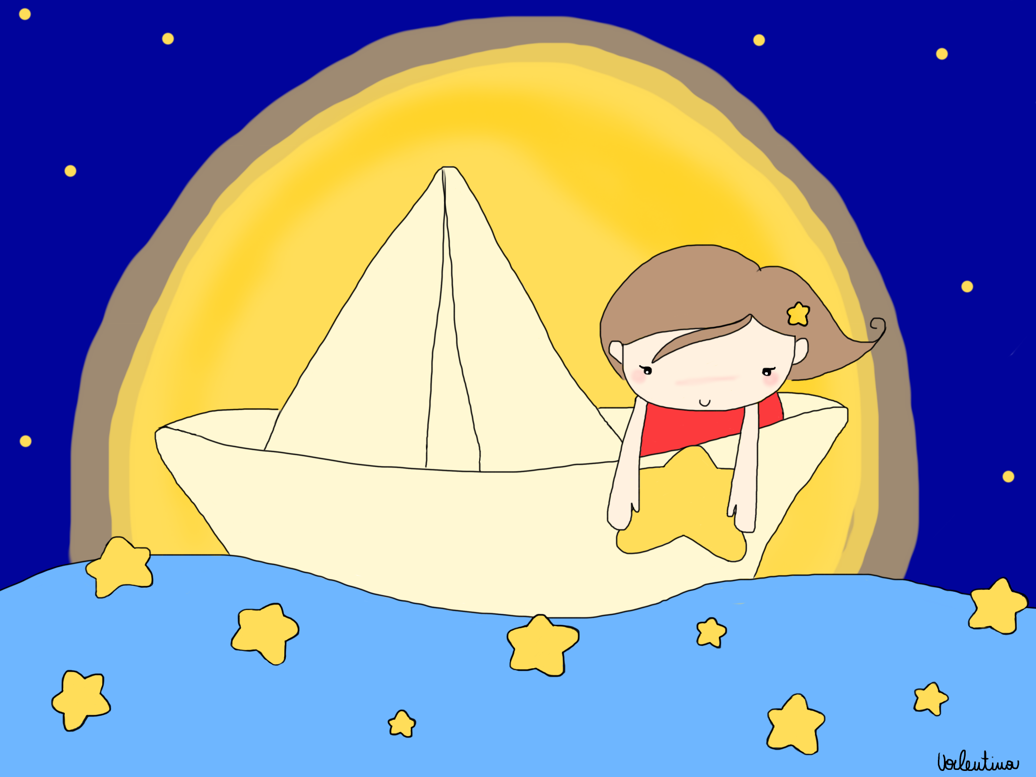 August 22, 2012 - Stars catcher - ibisPaint