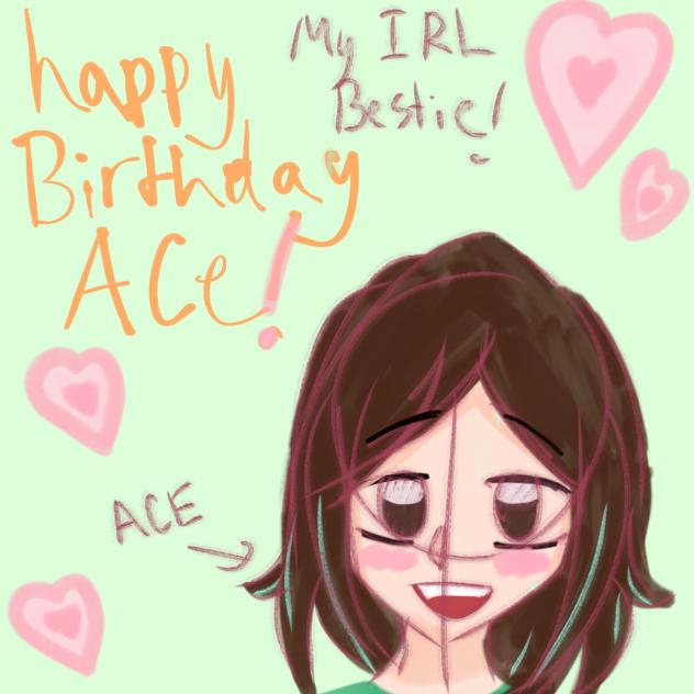 happy birthday ace!! - ibisPaint