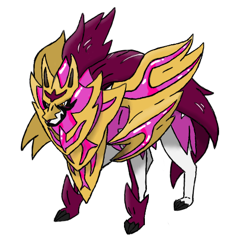 Shiny Zamazenta - ibisPaint