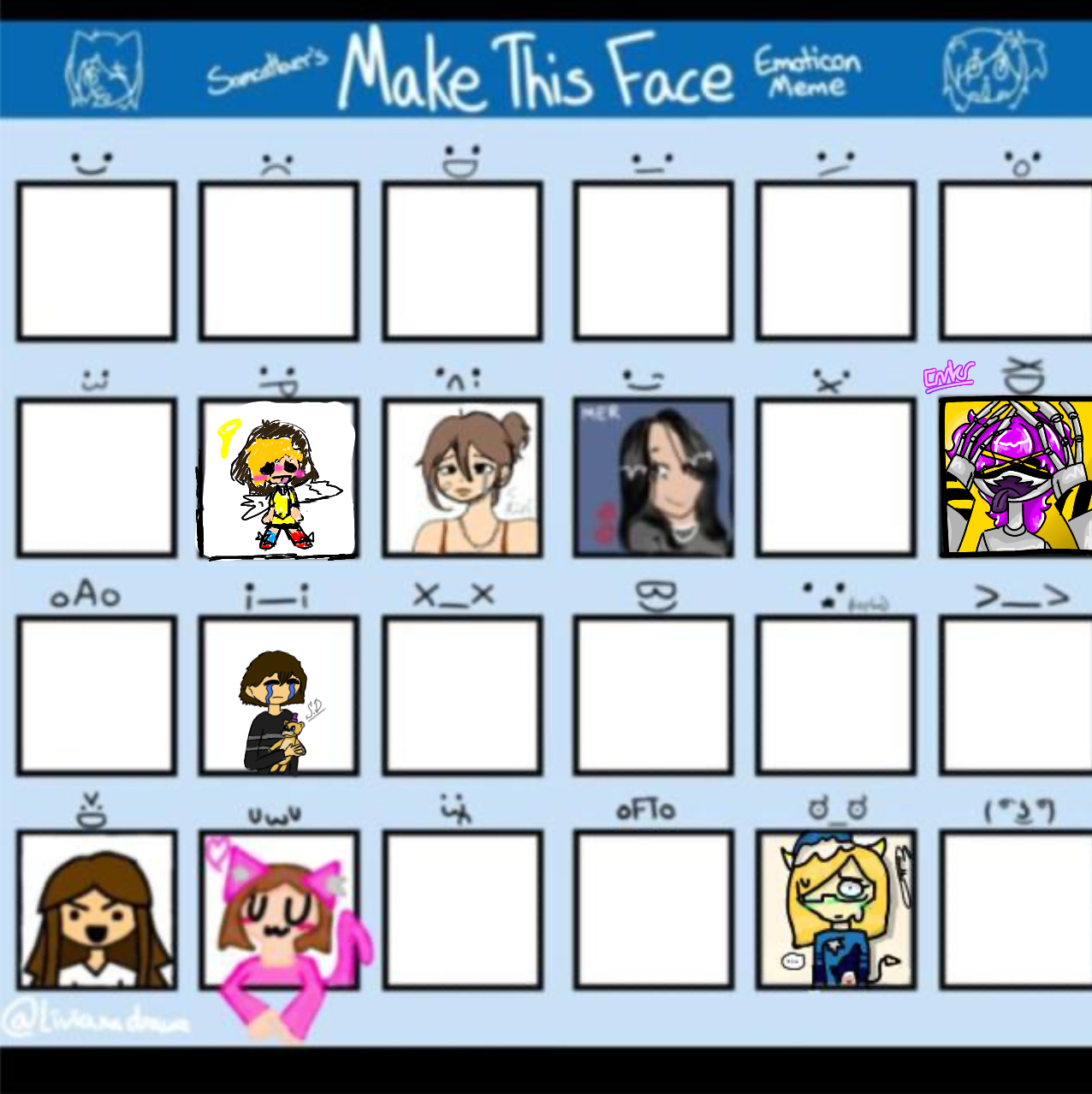 Face collab - ibisPaint