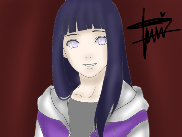 Hinata hyuga - ibisPaint