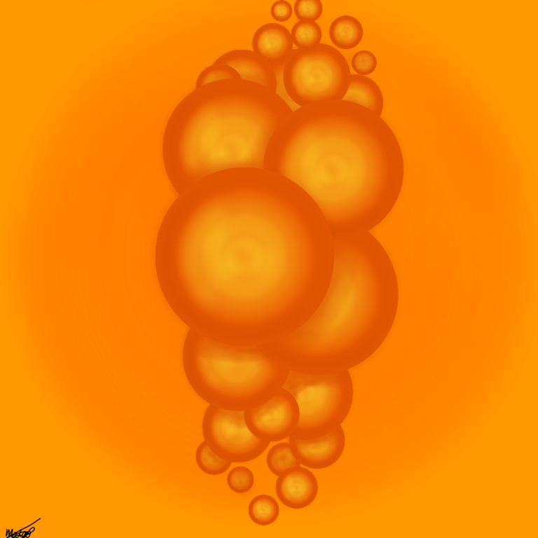 floating light ball - ibisPaint