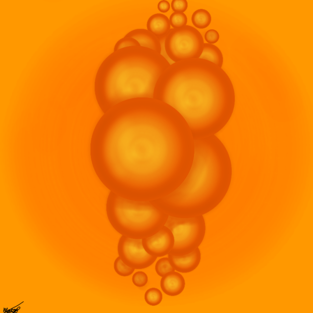 floating light ball - ibisPaint