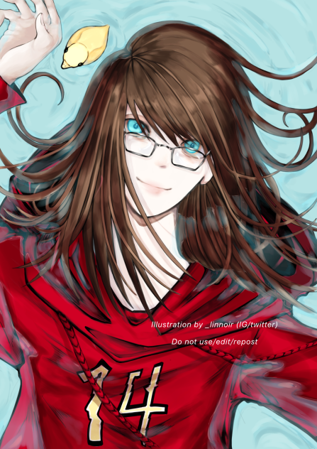 Floating girl no8 - ibisPaint