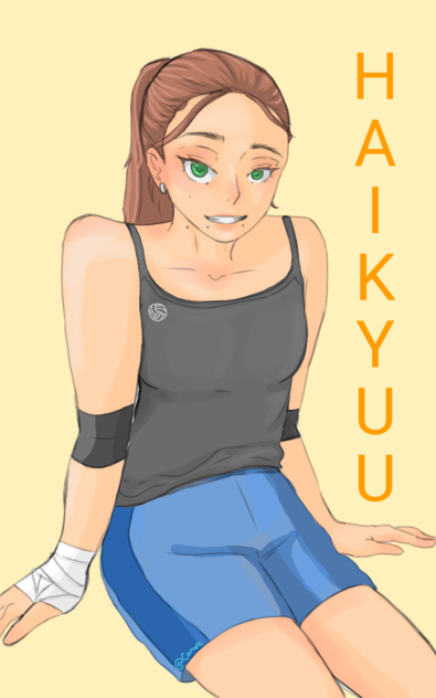 Oc haikyuu - ibisPaint
