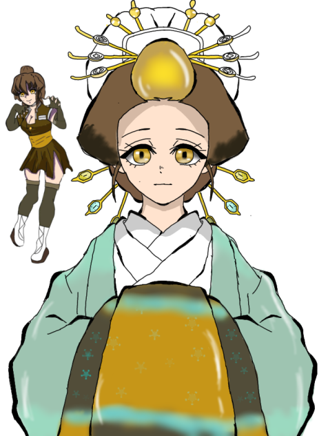 Maiko distrito rojo - ibisPaint