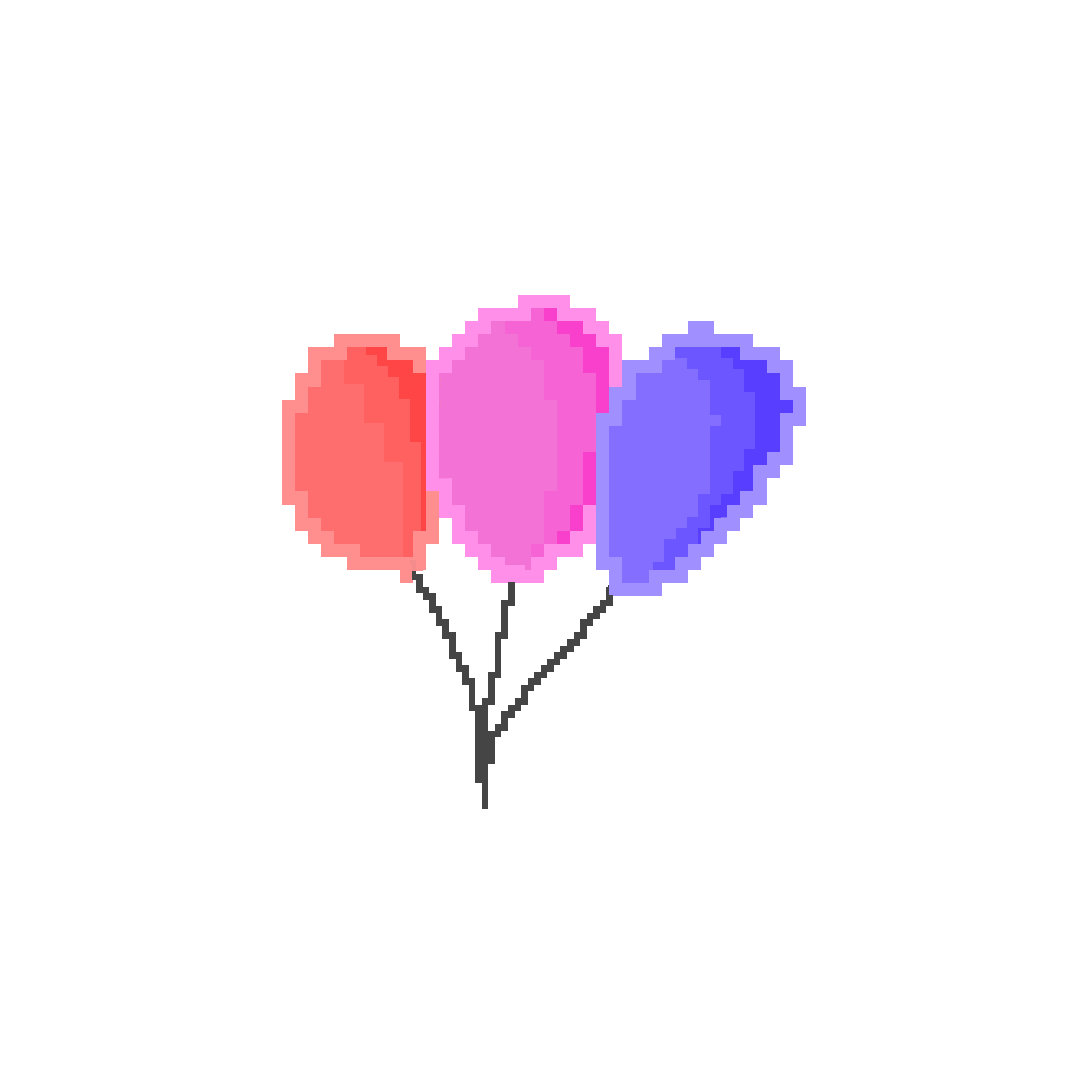 pixel balloon - ibisPaint