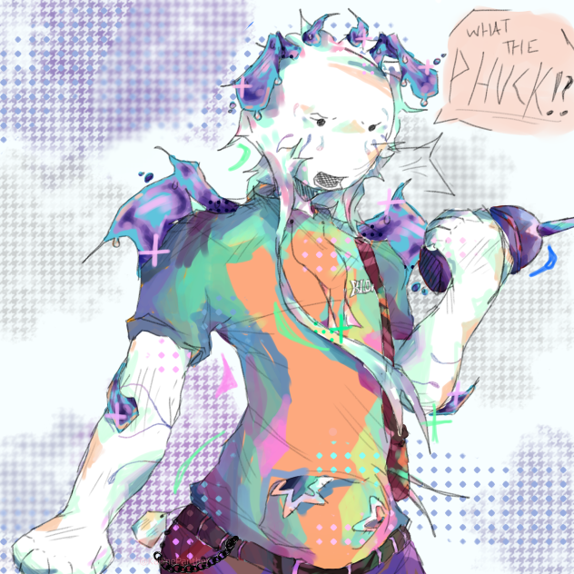 phighting oc!! (not mine) - ibisPaint