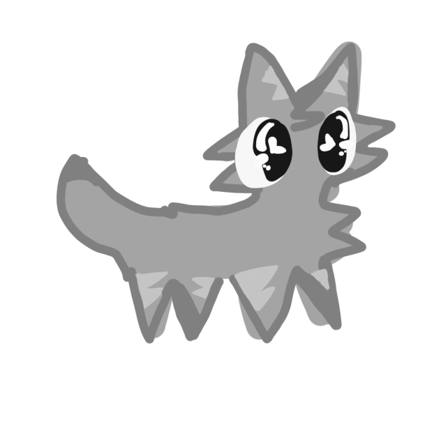 remade grey kitty - ibisPaint
