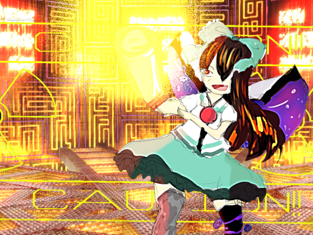 YATAGARASU OF NUCLEAR POWER! - ibisPaint