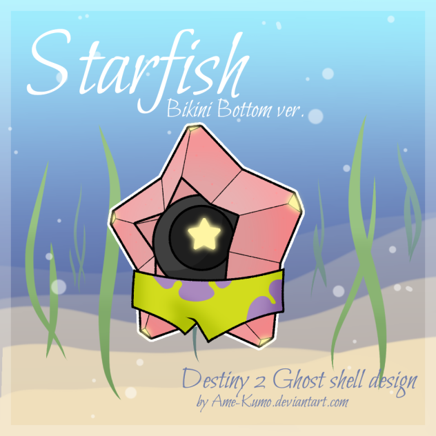 Starfish Ghost shell - ibisPaint