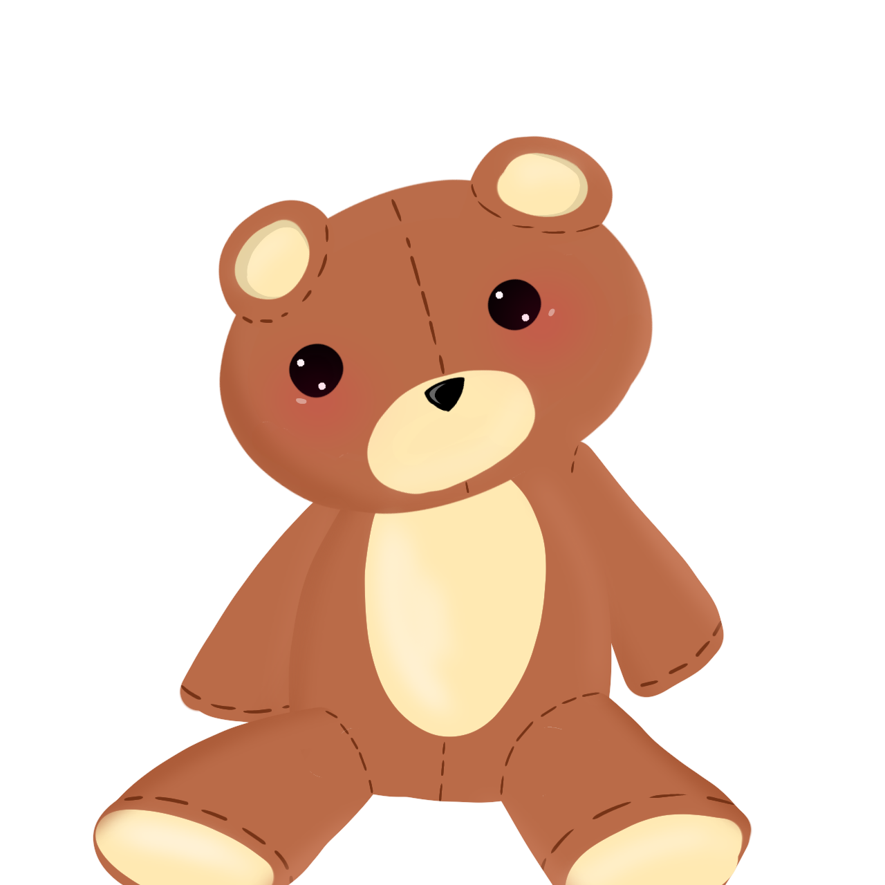 oso de peluche - ibisPaint