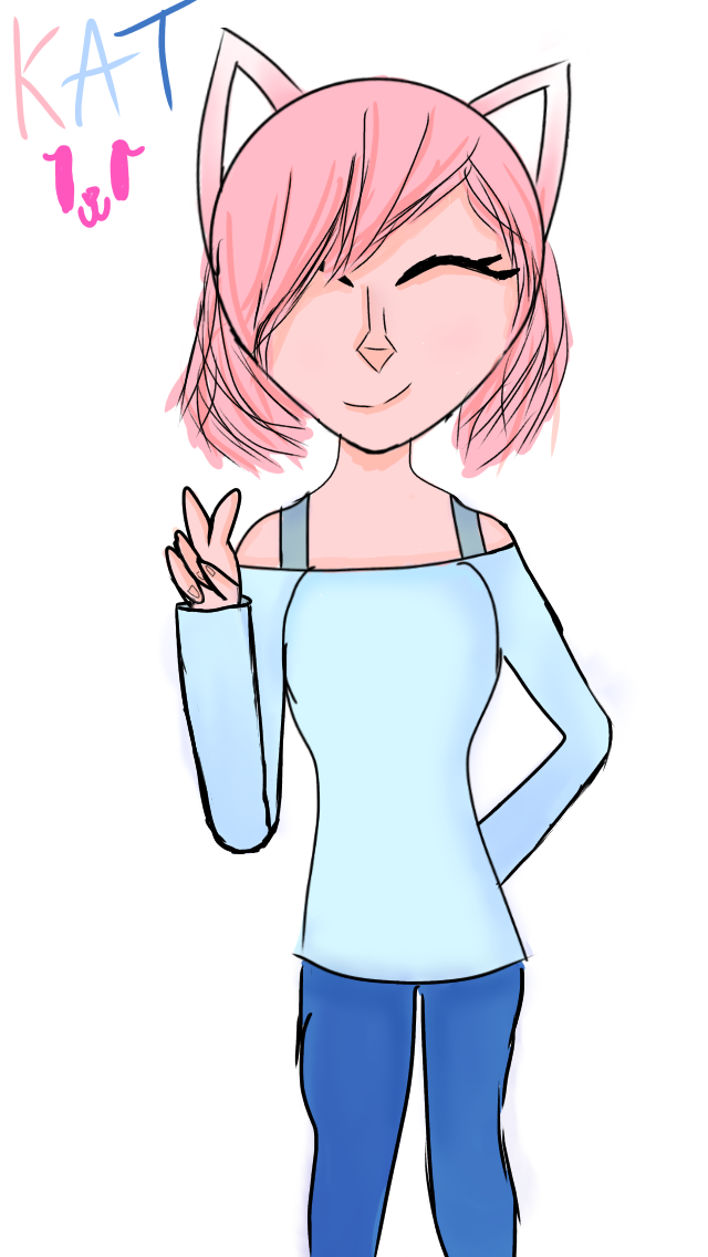 Kat the Cat Girl - ibisPaint
