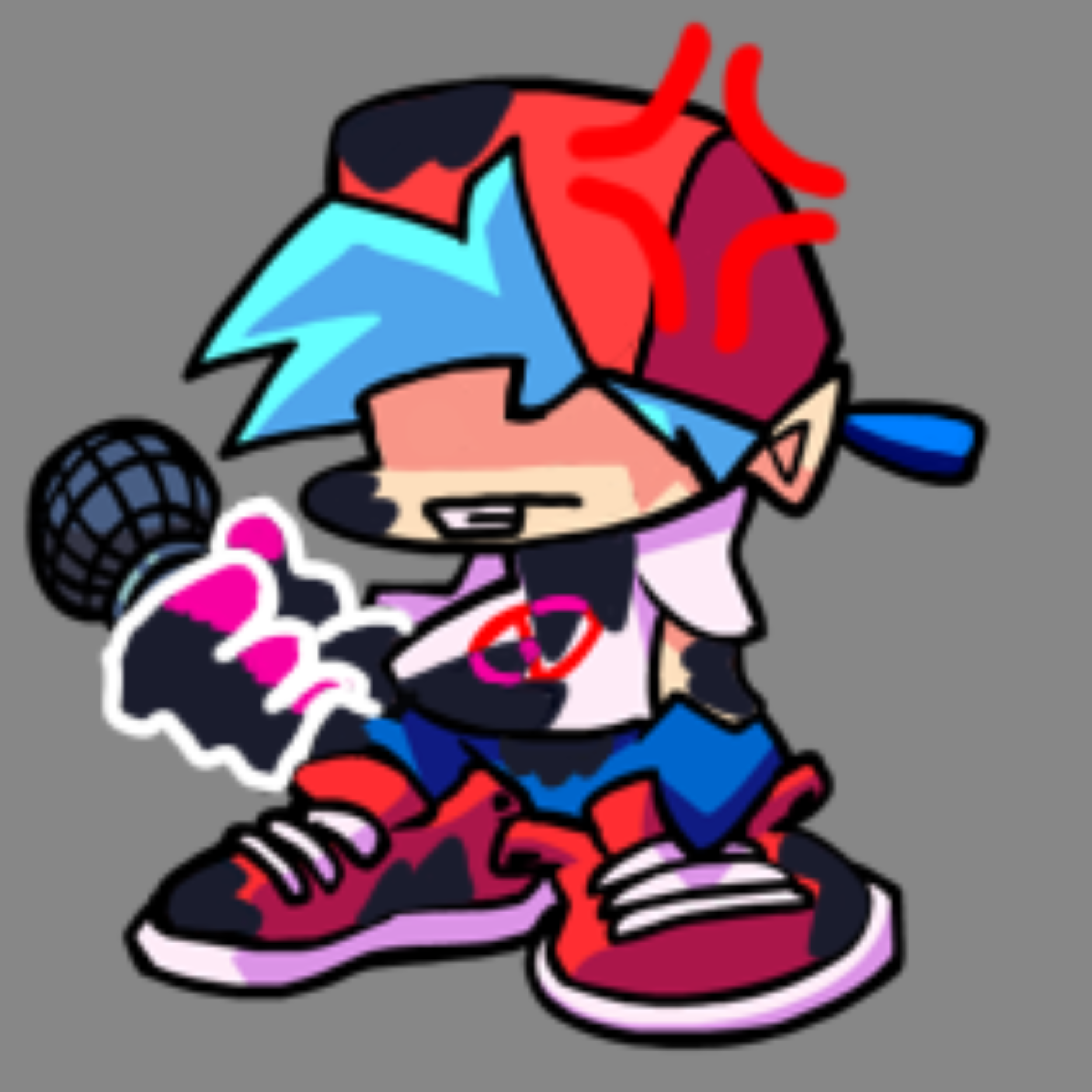 Determined, Corrupted Boyfriend - ibisPaint